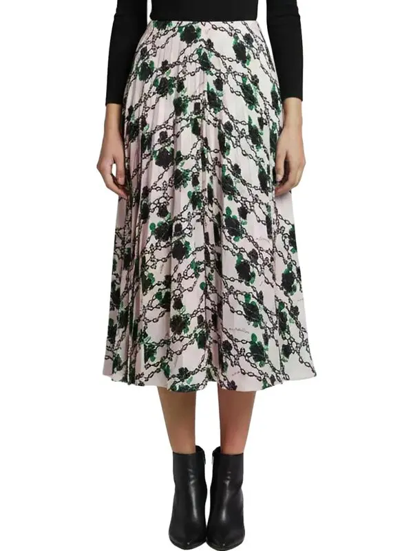 Valentino Garavani X Undercover Pleated Midi Skirt - Pink