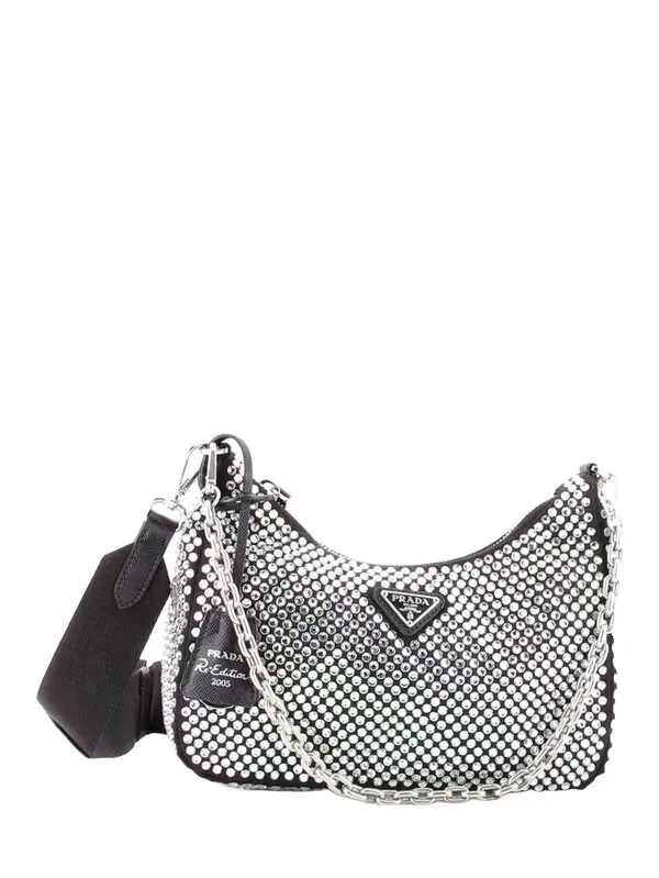 Prada Re-edition 2005 Shoulder Bag - Black