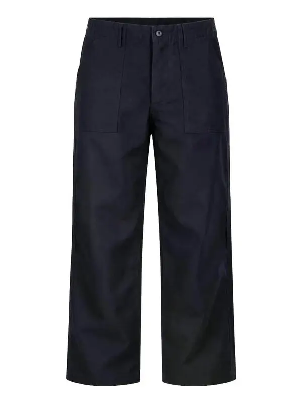 TUKI Baker Straight Trousers - Black