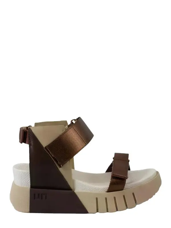 United Nude Delta Run Platform Sandals - Brown