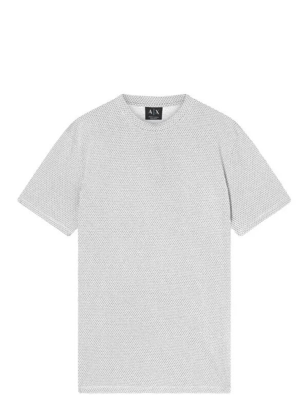 Armani Exchange Logo-print T-shirt - Grey