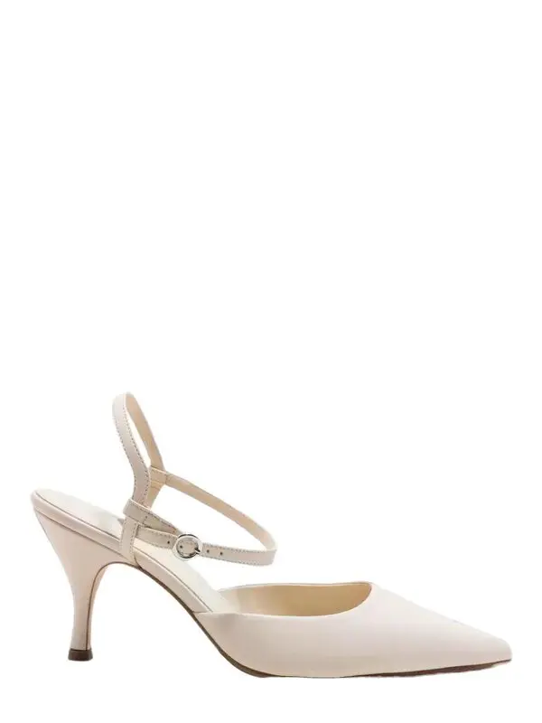 AeydĒ Catelyn Pointed-toe Pumps - Neutrals