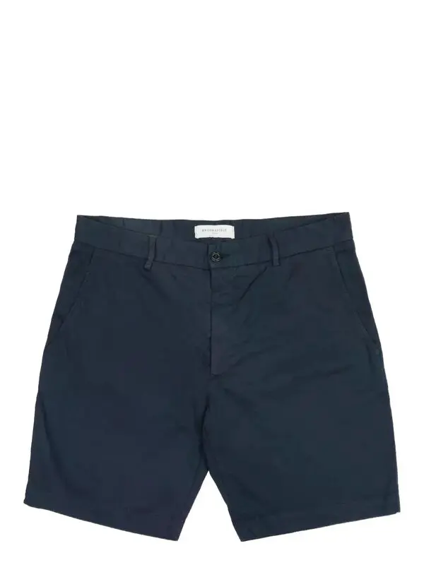 BROOKSFIELD Straight-leg Chino Shorts - Blue