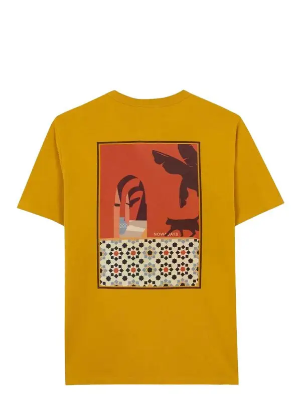 NOWADAYS Graphic-print T-shirt - Yellow