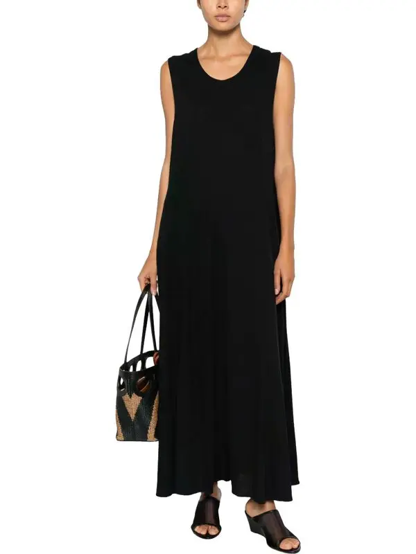 BY MALENE BIRGER Eliya Sleeveless Cotton Maxi Dress - Black