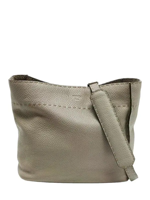 Fendi Selleria Bucket Bag - Grey