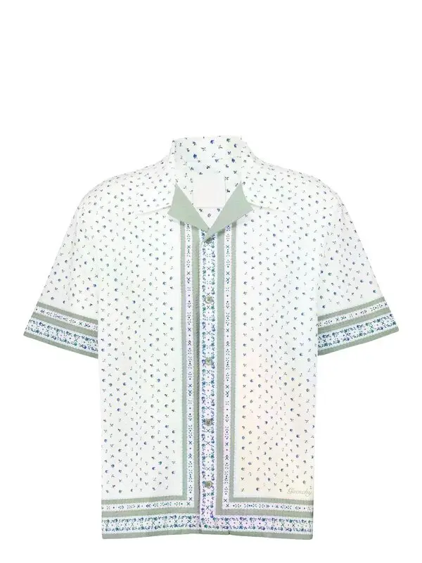 Givenchy Floral-print Shirt - White