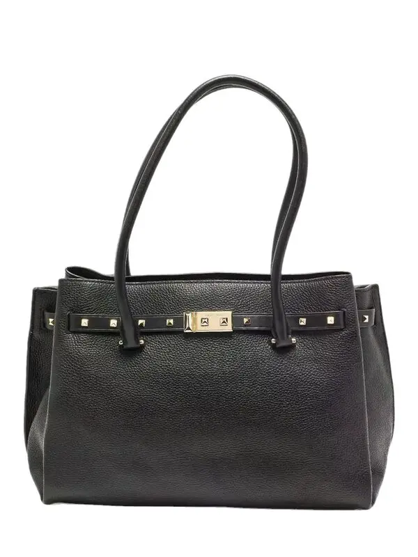 Michael Kors Addison Stud-embellished Tote Bag - Black
