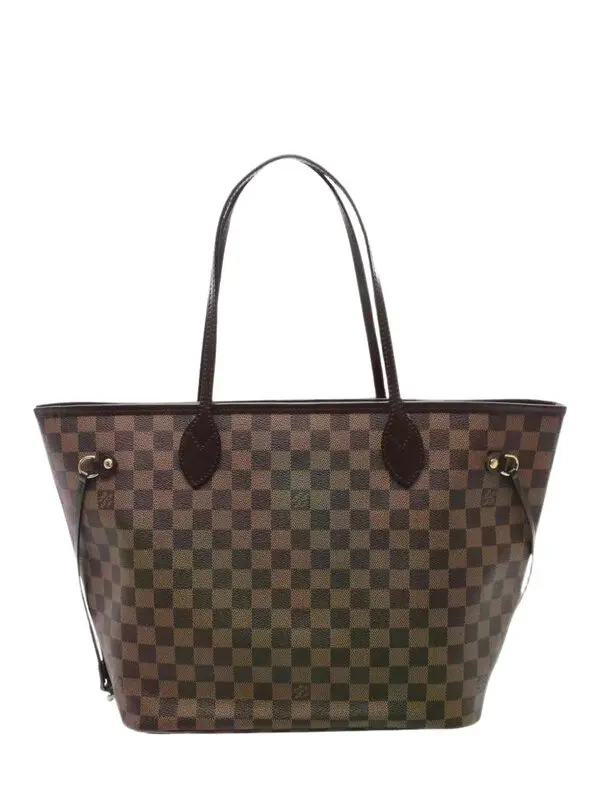LOUIS VUITTON Neverfull Mm Damier Tote Bag - Brown