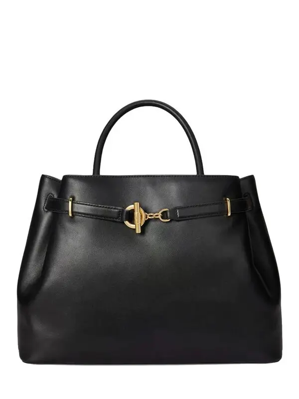 Ralph Lauren Blaike Leather Tote Bag - Black