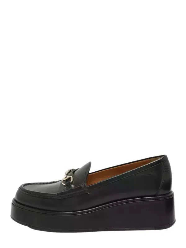 Gucci Jordaan Platform Loafers - Black