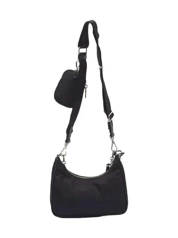 Prada Re-edition 2005 Chain Shoulder Bag - Black