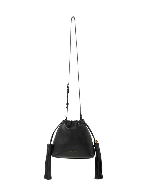Etro Mini Kalispera Bag With Tassels - Black