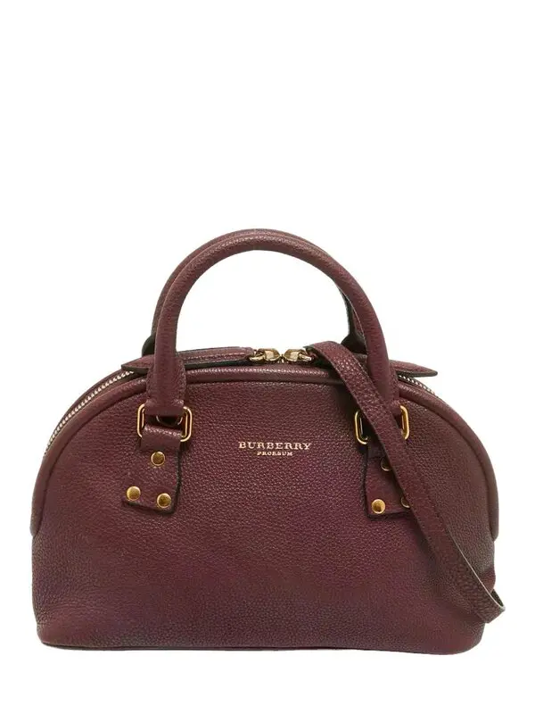 Burberry Bloomsbury Two-way Handbag - Purple