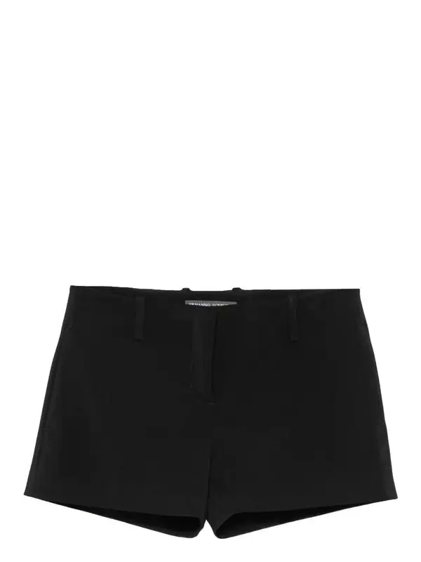 Ermanno Scervino Belt-loop Shorts - Black