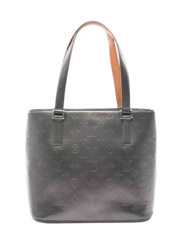 LOUIS VUITTON 2003 Stockton Monogram Tote Bag - Grey