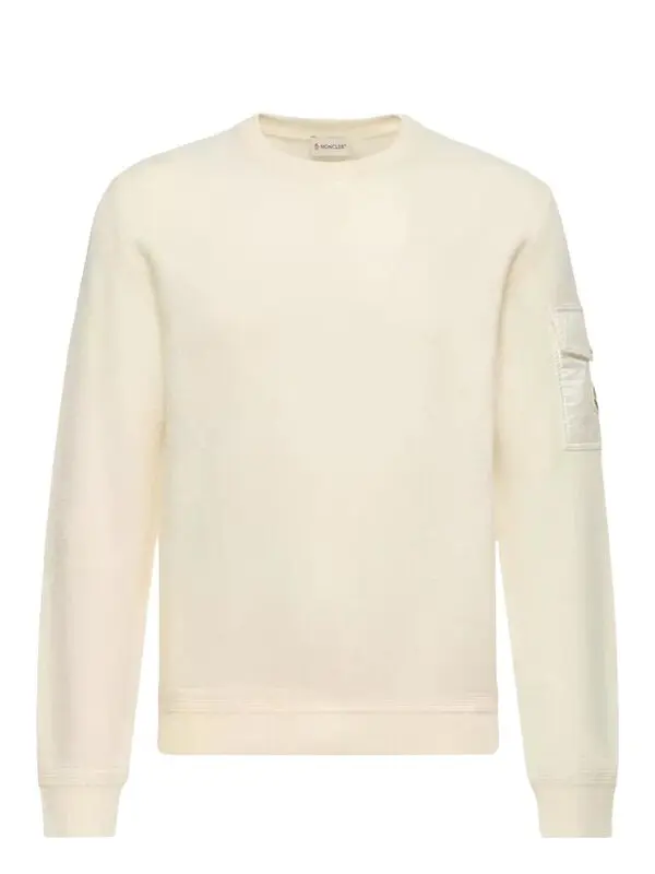 Moncler Wool Sweater - Neutrals