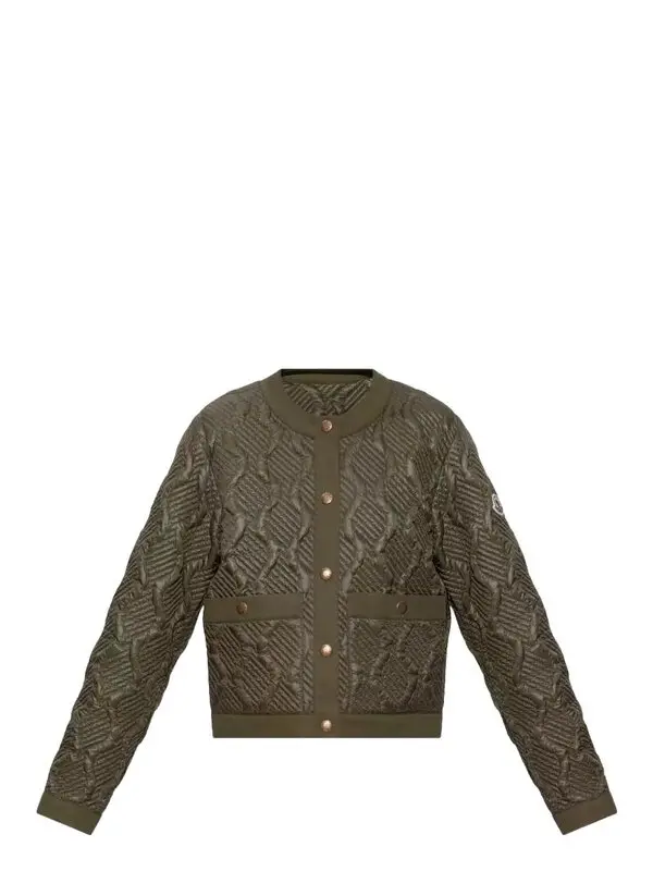Moncler Libellule Quilted Jacket - Green