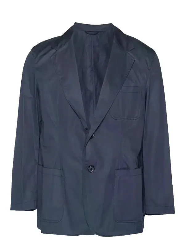 LANVIN Patch-pocket Blazer - Blue