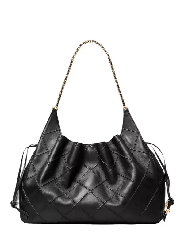 Tory Burch Fleming Large Tote - Black