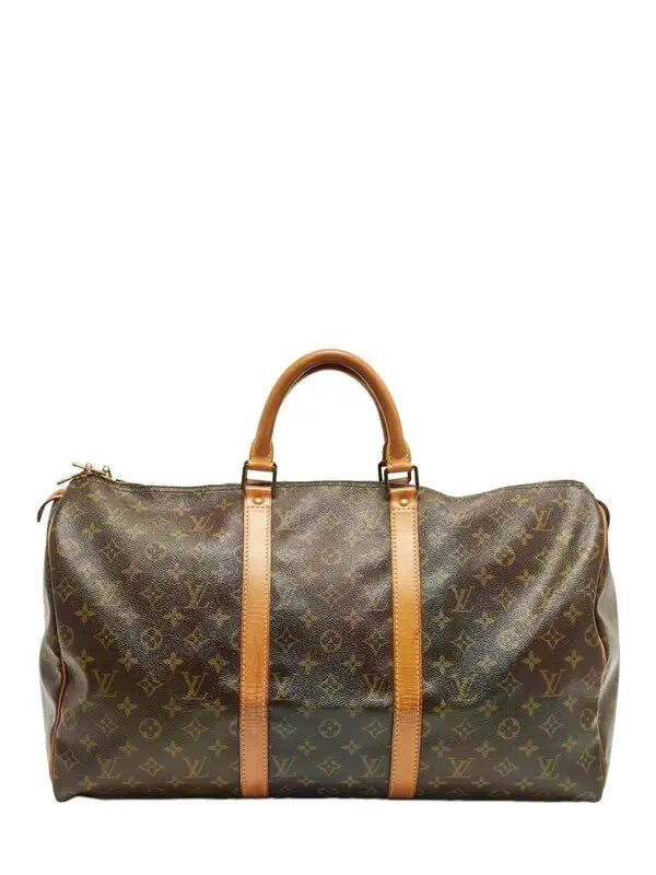 LOUIS VUITTON Keepall 50 Travel Bag - Brown