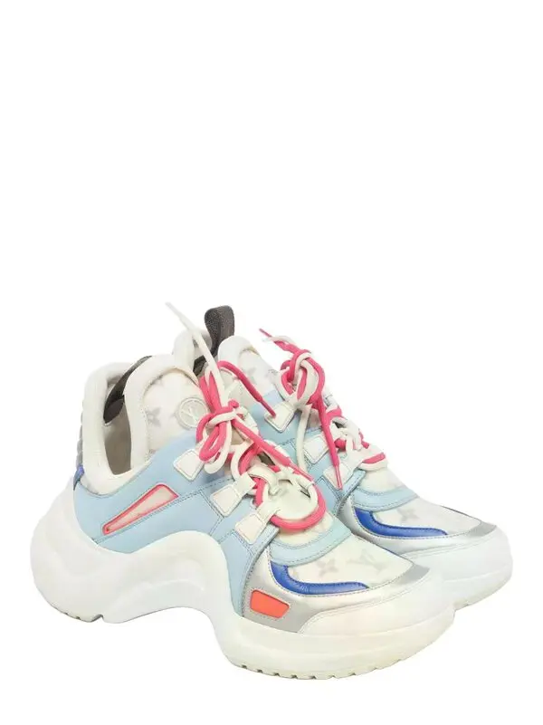 LOUIS VUITTON Archlight Lace-up Sneakers - White