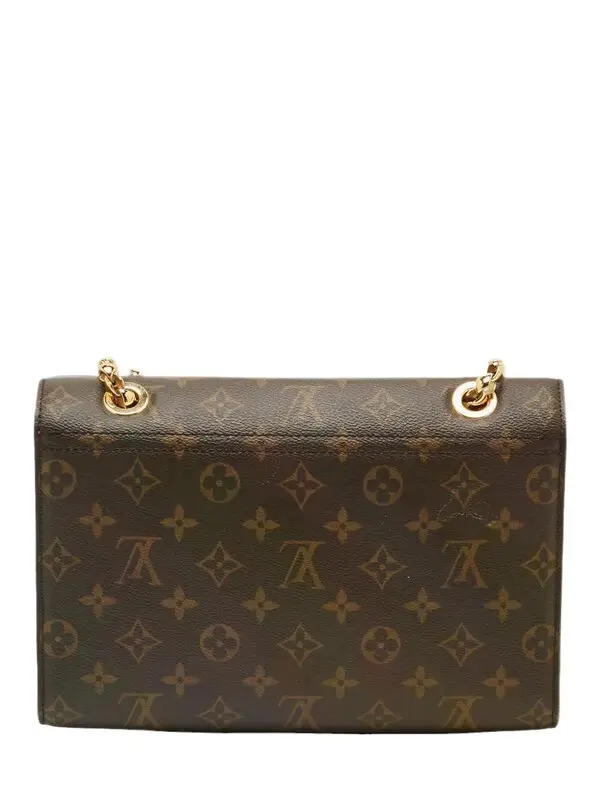 LOUIS VUITTON Victoire Monogram Shoulder Bag - Brown