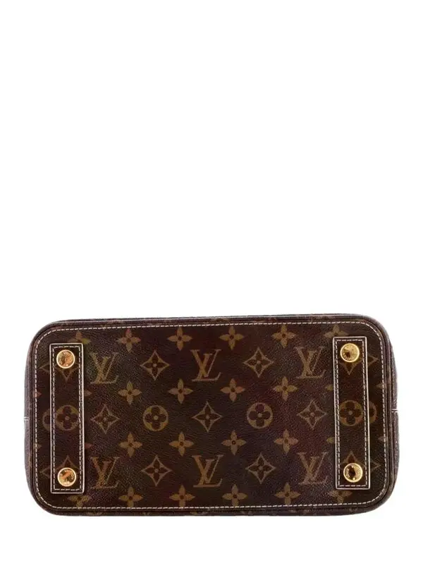 LOUIS VUITTON Lockit Bb Satchel In Monogram Canvas - Brown