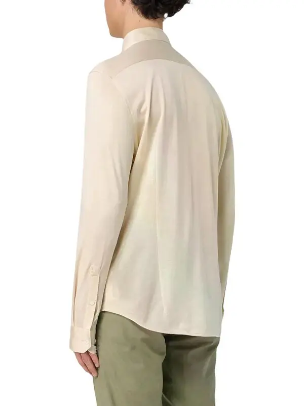 Peuterey Cotton Long-sleeve Shirt - Neutrals