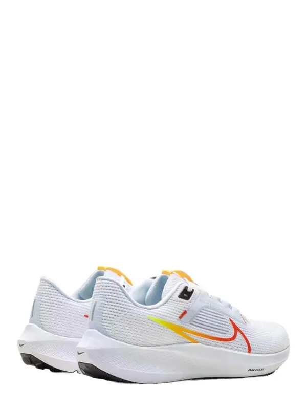 Nike Pegasus 40 Lace-up Running Sneakers - White