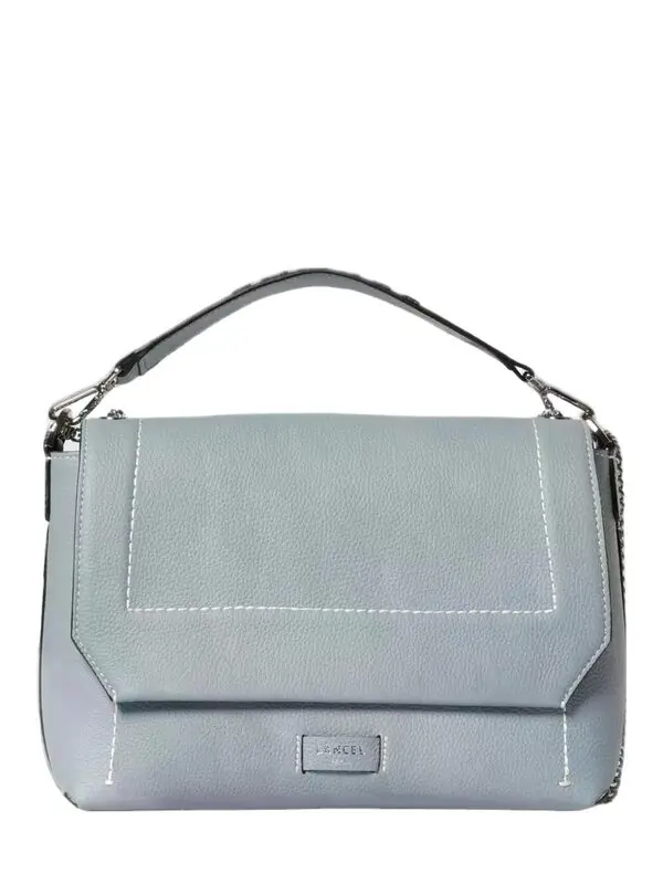 LANCEL Ninon Leather Shoulder Bag - Blue