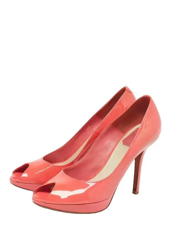 Dior Miss Peep-toe Pumps - Red
