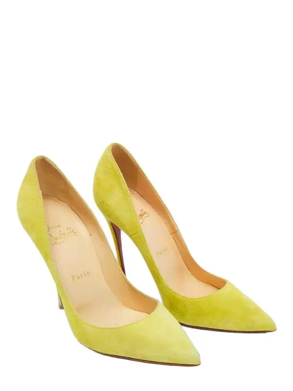 CHRISTIAN LOUBOUTIN So Kate Pointed-toe Pumps - Yellow