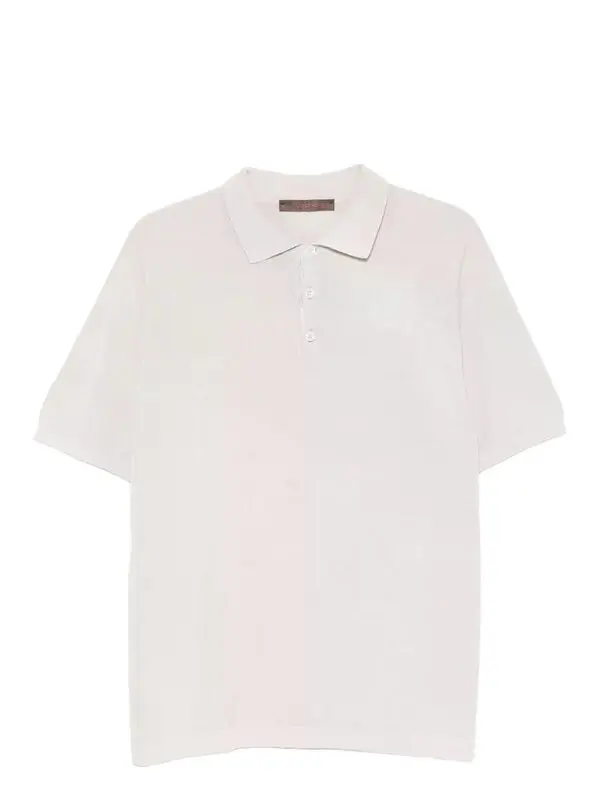 JEORDIE'S Short-sleeve Polo Shirt - Neutrals