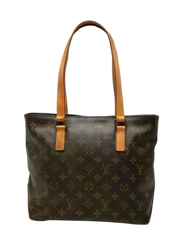 LOUIS VUITTON Monogram Canvas Cabas Piano Tote Bag - Brown
