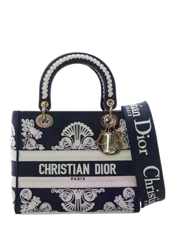 Dior Lady D Lite Satchel - Blue