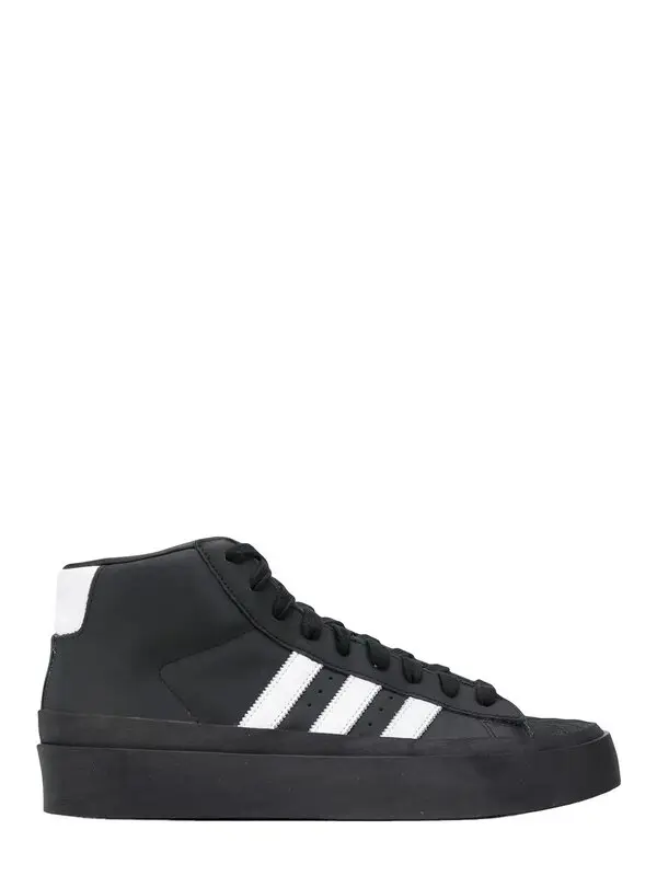 Adidas X 424 Pro Model High-top Sneakers - Black