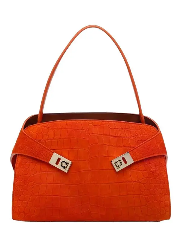 FERRAGAMO Hug Shoulder Bag - Orange