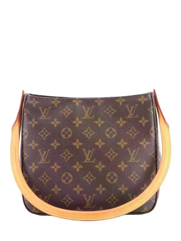 LOUIS VUITTON Monogram Canvas Mm Satchel - Brown