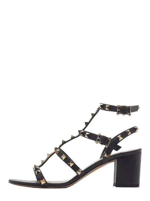 Valentino Garavani Rockstud Caged Sandals - Black