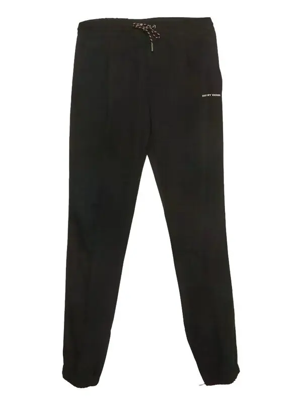 Dior Embroidered Track Pants - Black