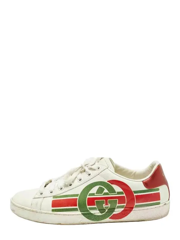Gucci Ace Interlocking G Sneakers - White