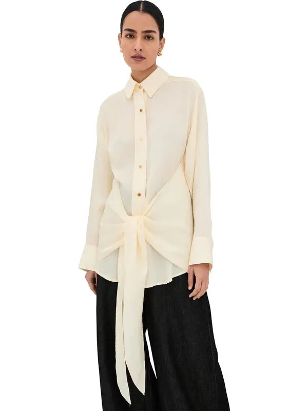 Ossou Arroyo Shirt - Ecru