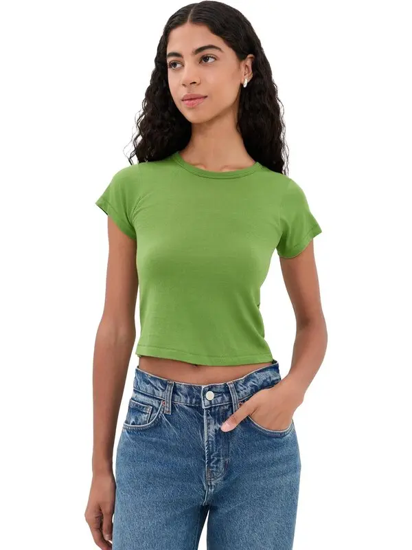 Eterne Chloe Baby Tee - Fern