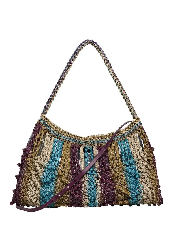 ALEMAIS Maxi Crescent Tote - Multi