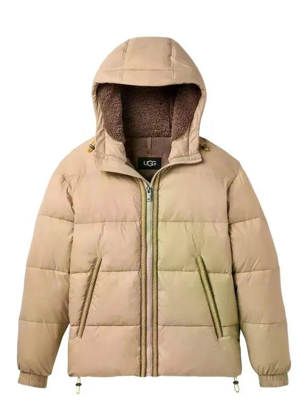 UGG Xayden Braid Puffer Jacket - Neutrals