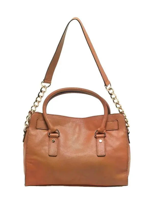 Michael Kors Hamilton Leather Tote Bag - Brown