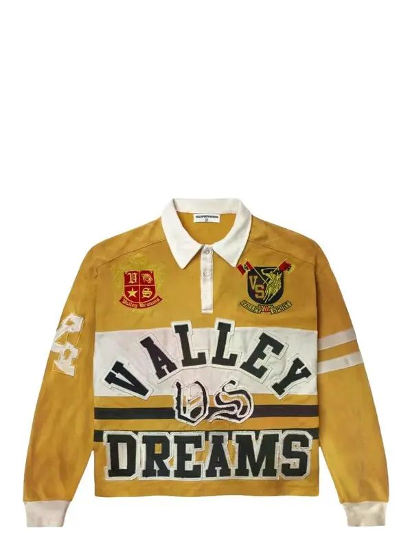 VALE FOREVER Dreams Rugby Polo Sweat - Yellow