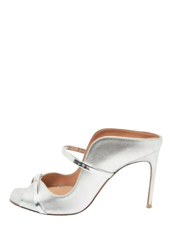 MALONE SOULIERS Maureen Sculptural Sandals - Silver