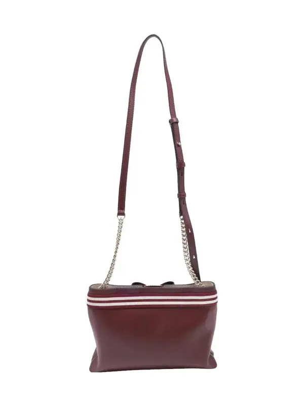 FERRAGAMO Vara Bow Shoulder Bag - Red